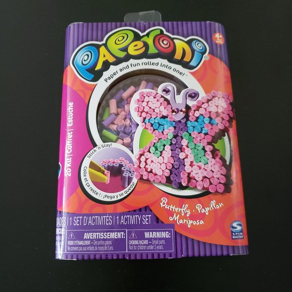 Toys | Spin Master Paperoni 2d Butterfly Kit | Poshmark